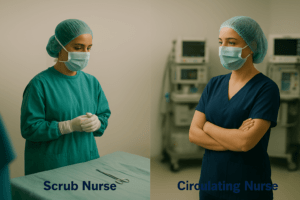 Scrub vs Circulating Nurse