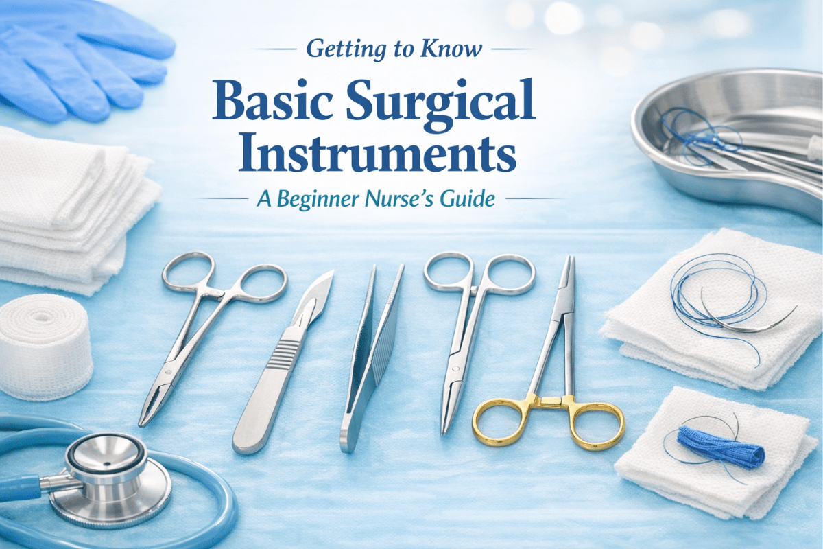 Getting to Know Basic Surgical Instruments: A Beginner Nurse's Guide ...